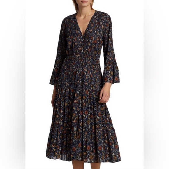 Veronica Beard | Dresses | Veronica Beard Shireen Pleated Multi Color ...